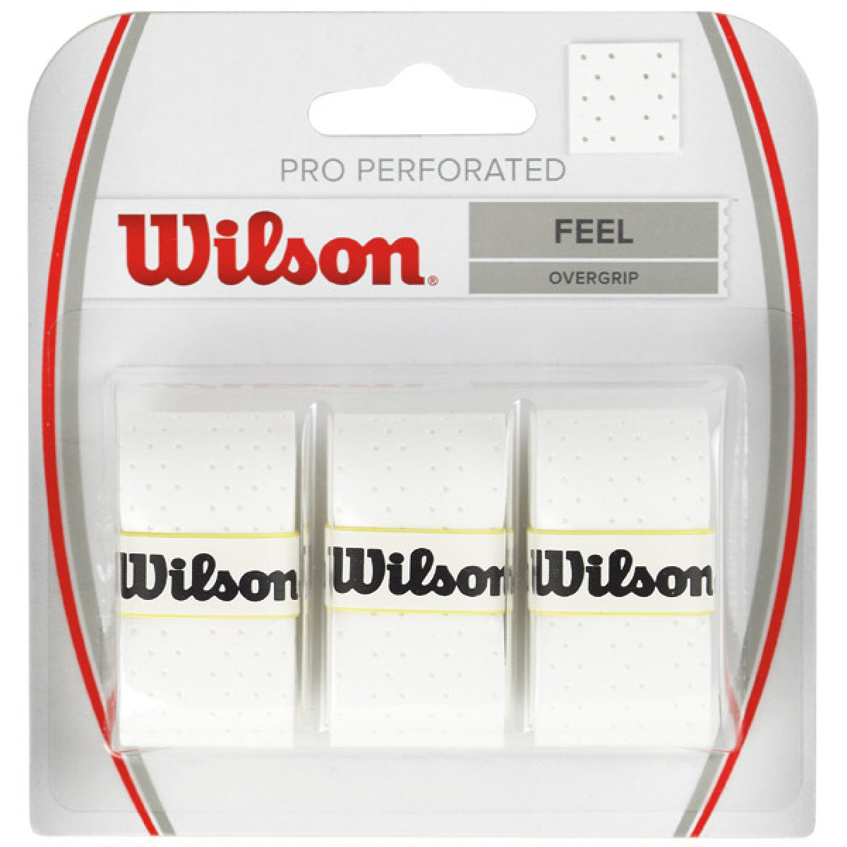 Wilson Pro Perforated Overgrip 3 Pack | Mastersport.no